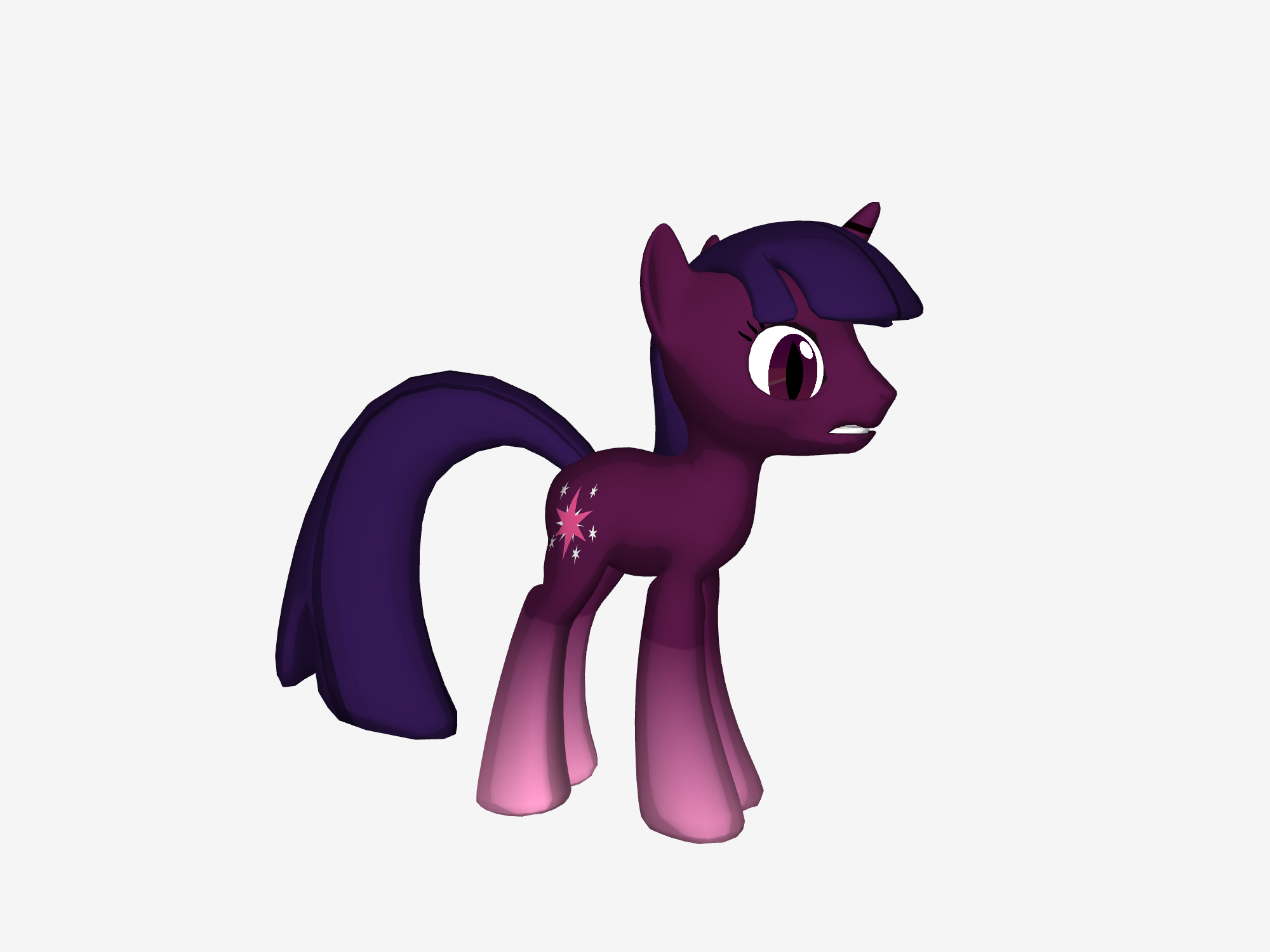 #588380 - safe, twilight sparkle, ponylumen, twilight unbound, 3d, 3d ...
