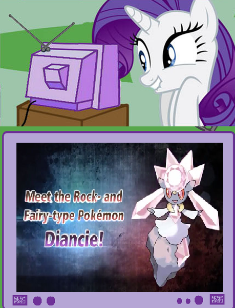 #569020 - safe, rarity, diancie, exploitable meme, meme, obligatory ...