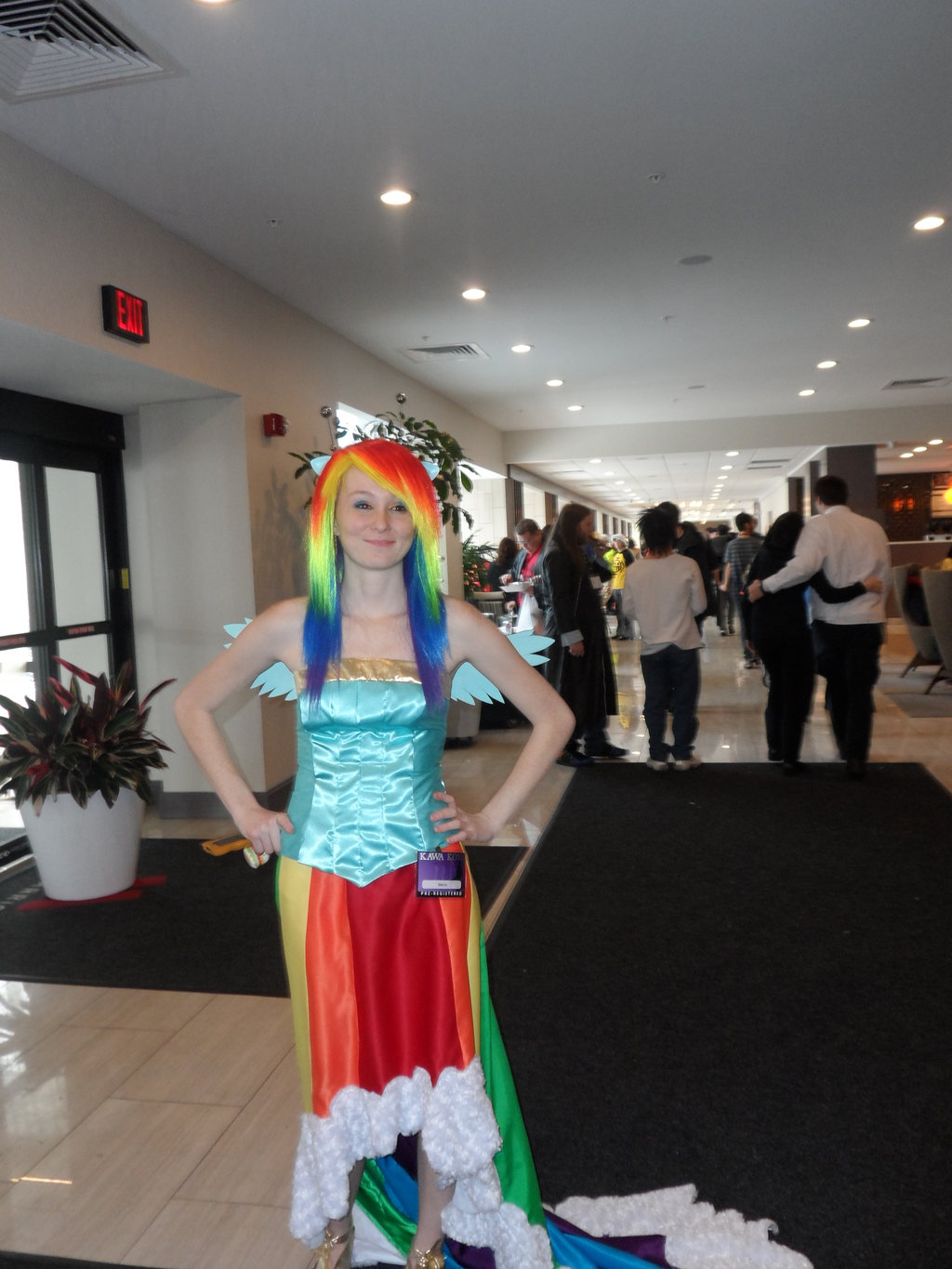 #605364 - safe, rainbow dash, human, g4, cosplay, irl, irl human, photo ...