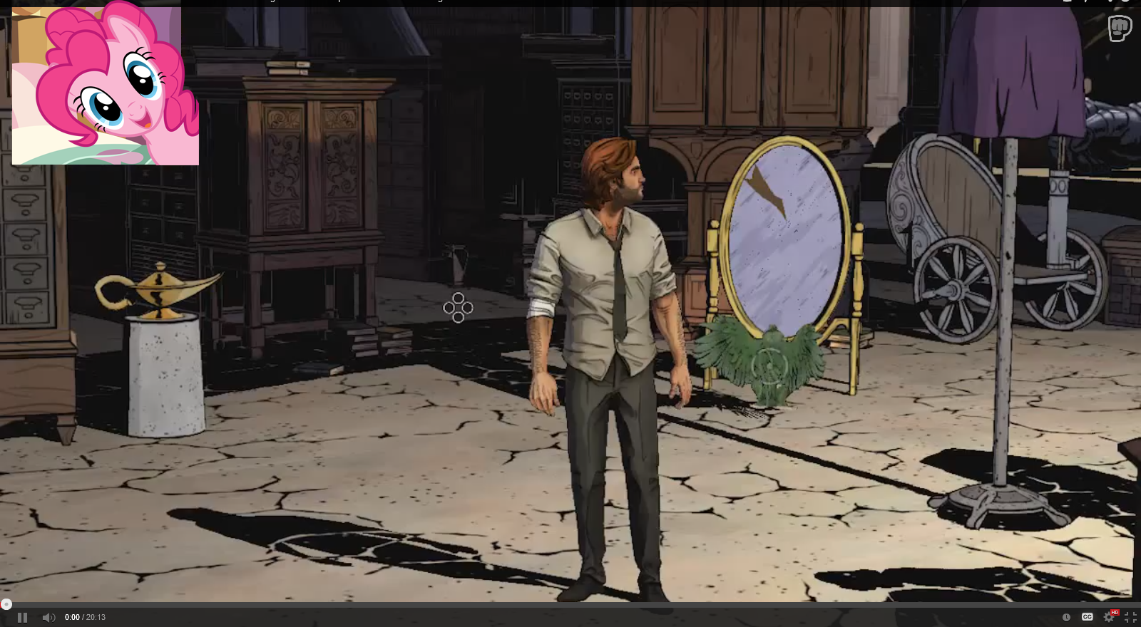 #609879 - safe, pinkie pie, adventure game, bigby, bigby wolf, bufkin ...