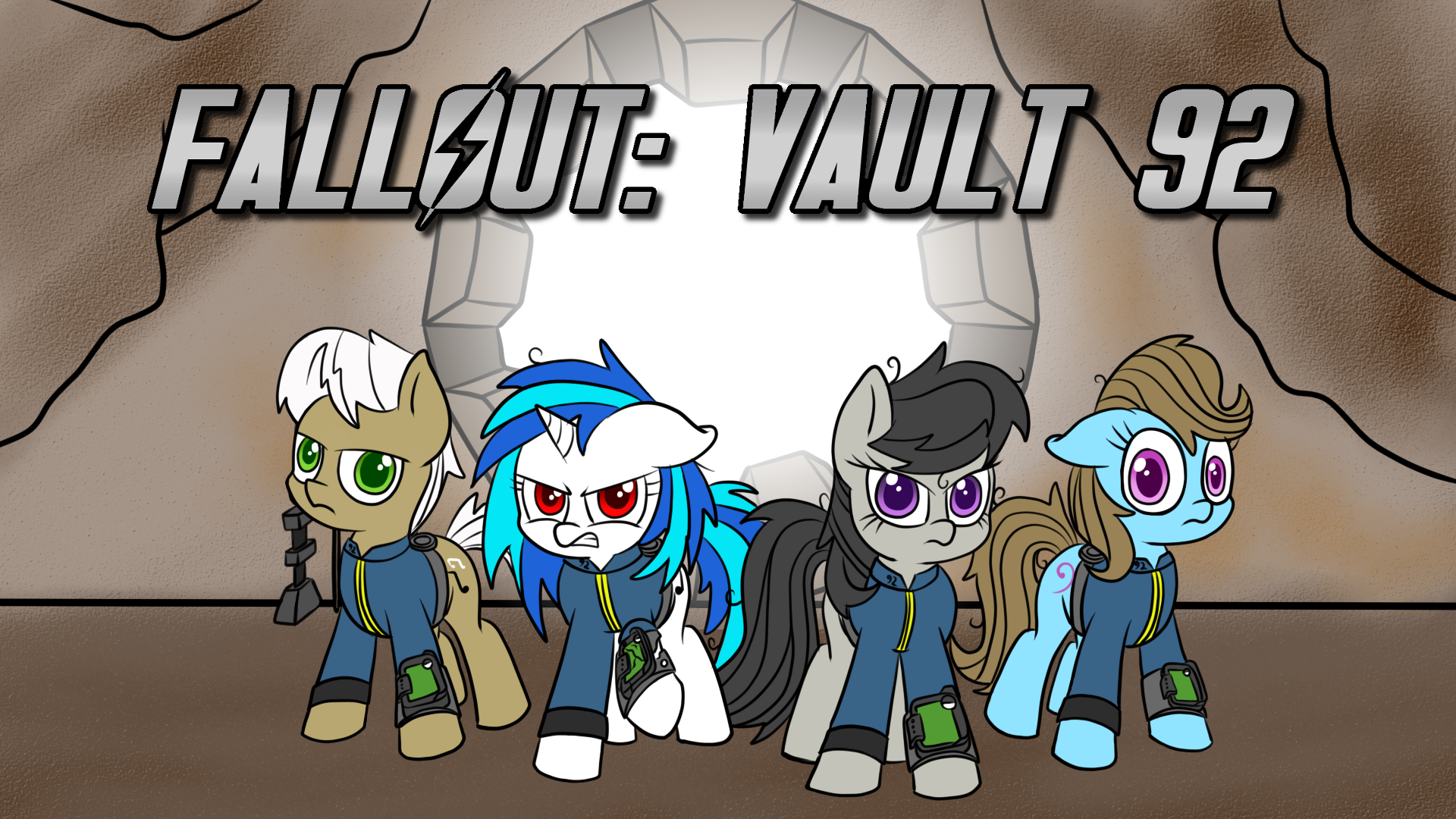 #624282 - safe, artist:scramjet747, beauty brass, dj pon-3, frederic ...