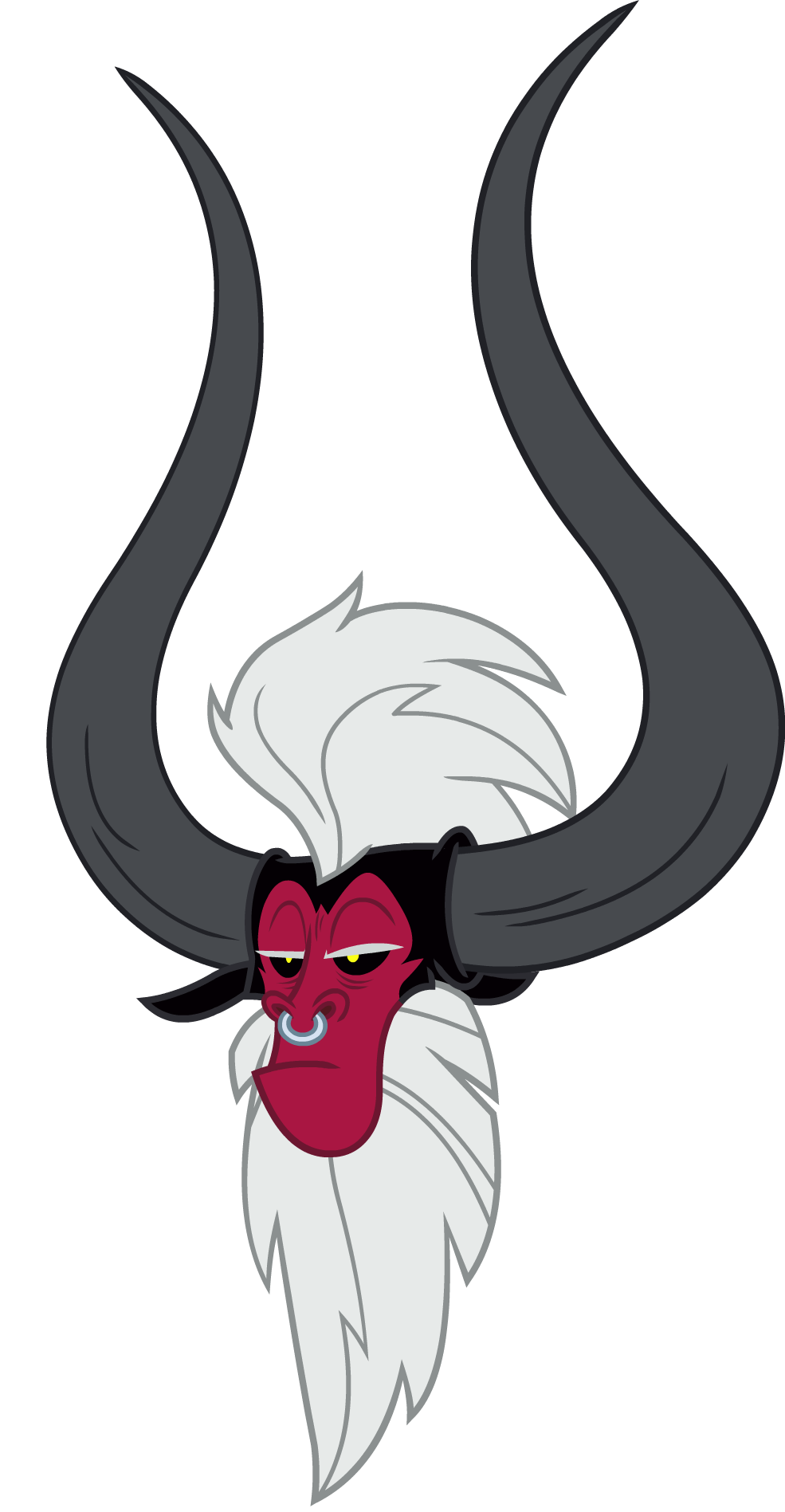 #624581 - safe, lord tirek, twilight's kingdom, bust, head, male, nose ...
