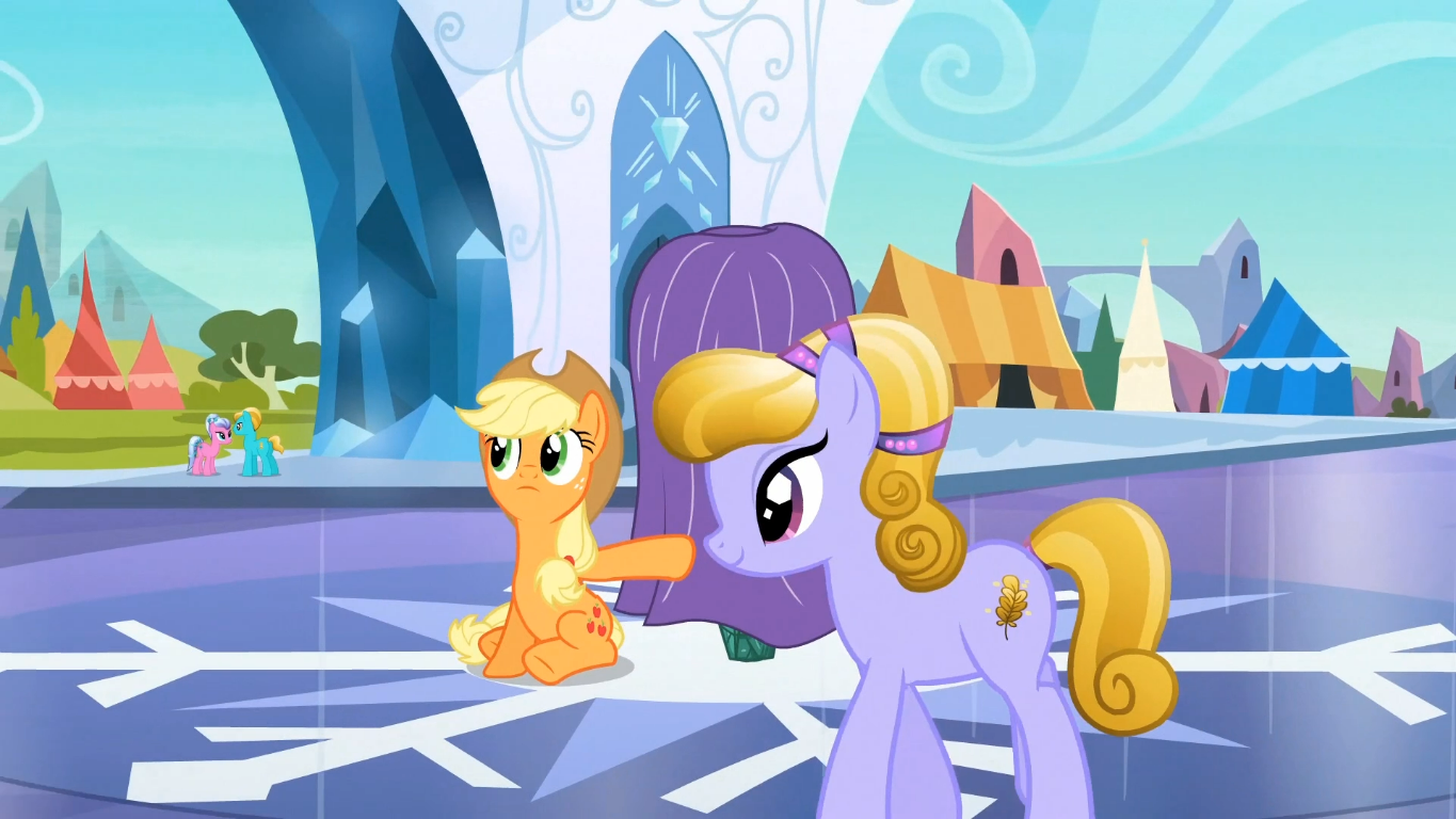 #625347 - safe, screencap, applejack, the crystal empire - Derpibooru