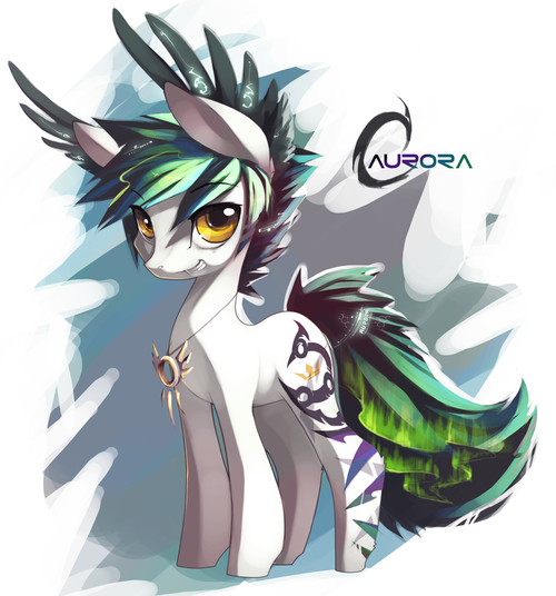 #637184 - safe, artist:xennos, oc, oc only, oc:aurora, oc:prince aurora ...