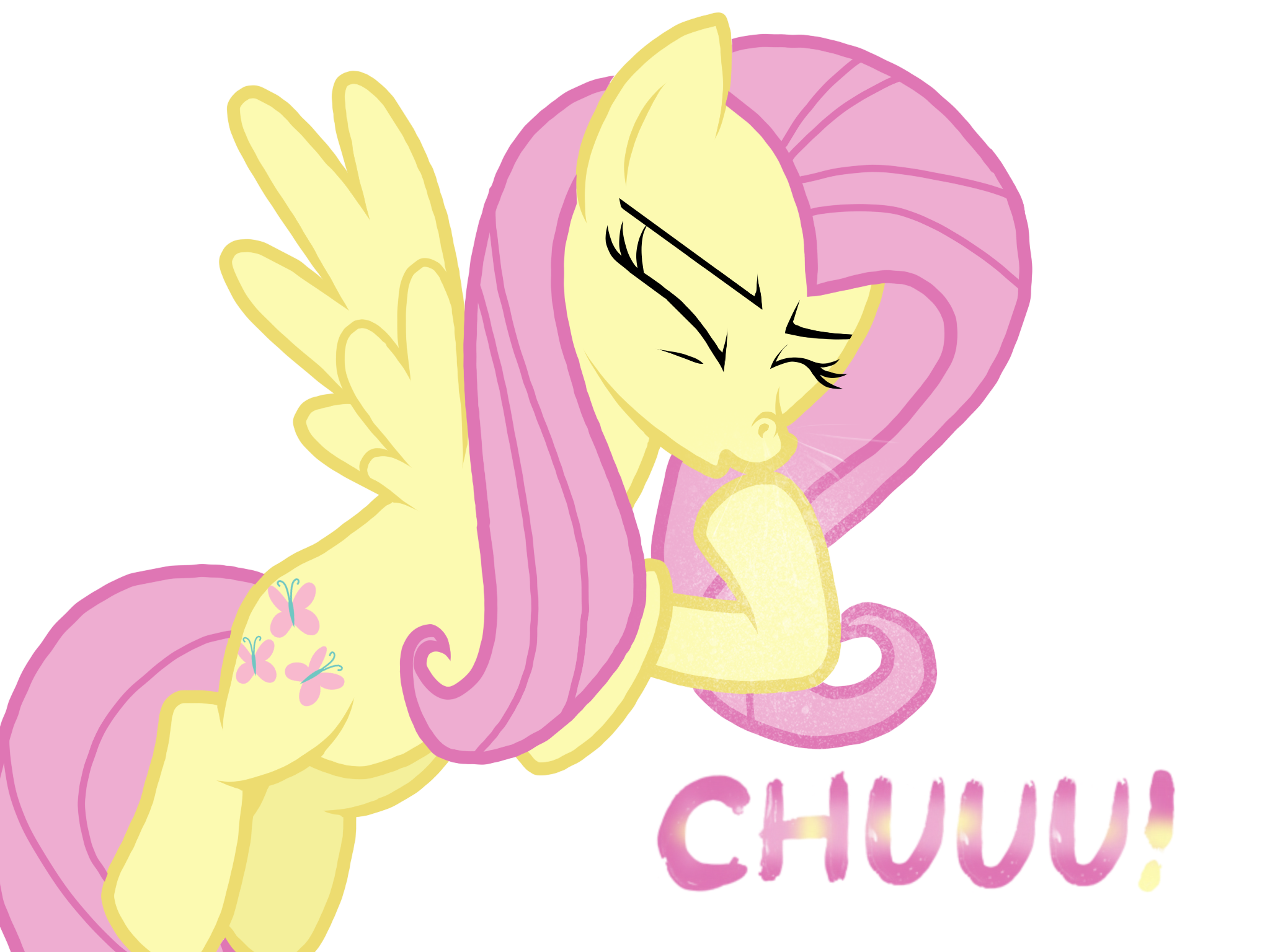 #639697 - safe, artist:proponypal, fluttershy, g4, female, nostrils ...