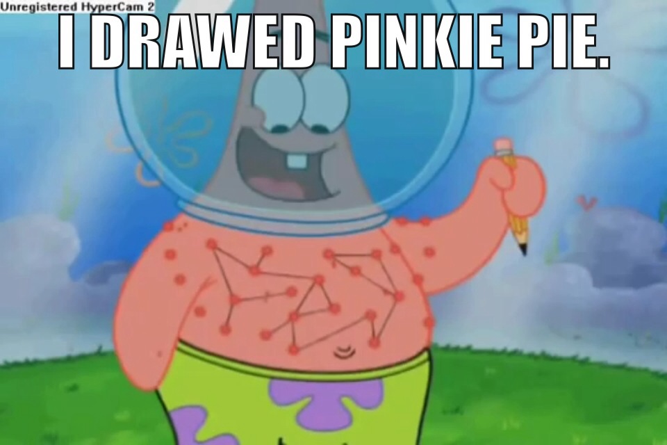 #639749 - safe, pinkie pie, g4, a flea in her dome, barely pony related ...