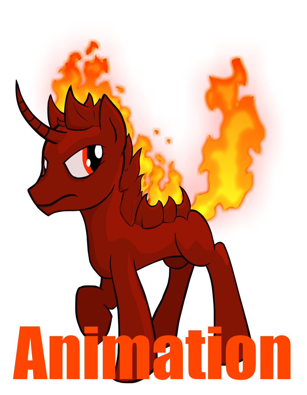 #617335 - safe, artist:oreh07, oc, oc only, elemental, fire, preview ...