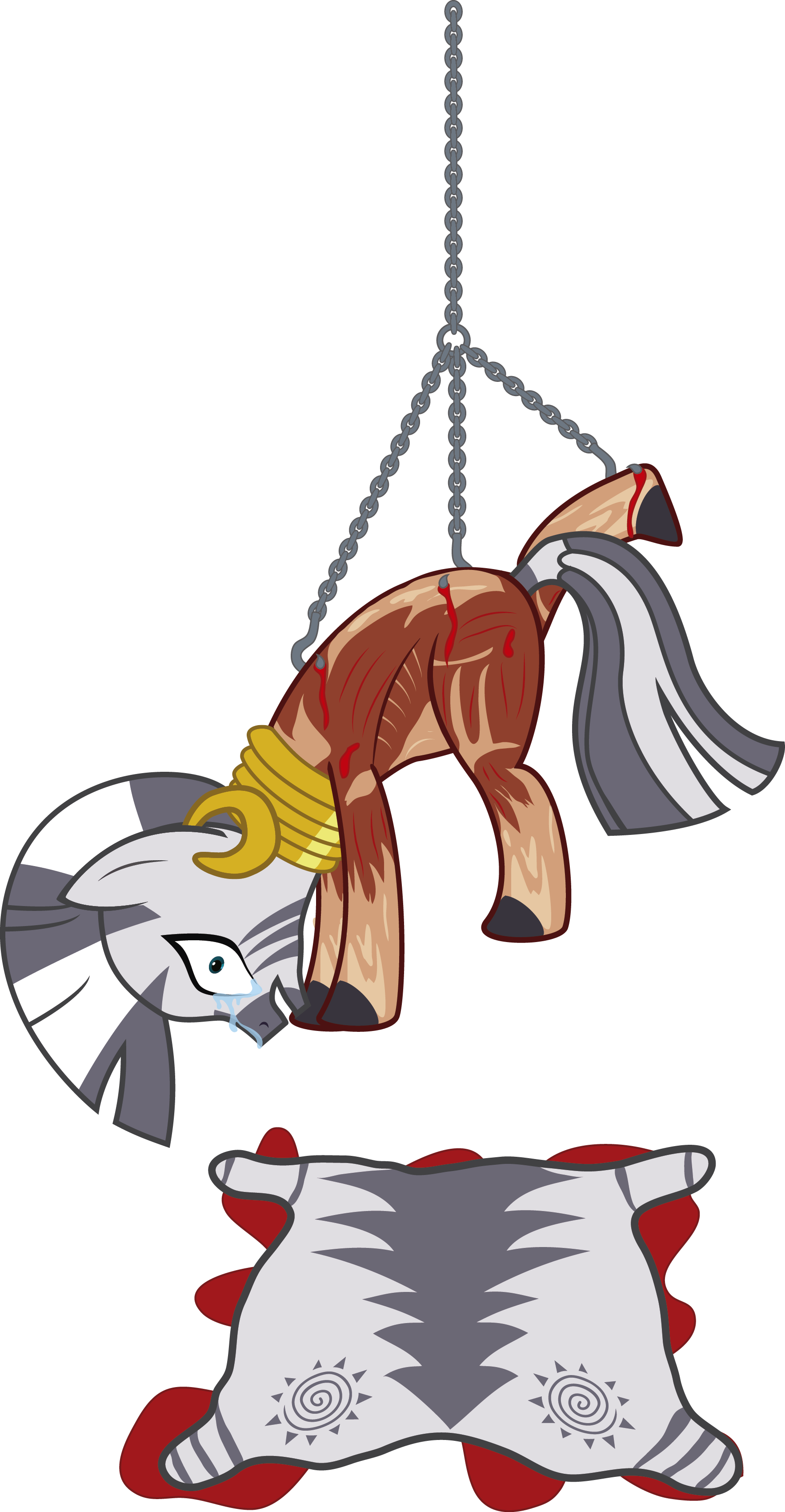 #617513 - grimdark, grotesque, artist:j5a4, zecora, zebra, g4, abuse ...