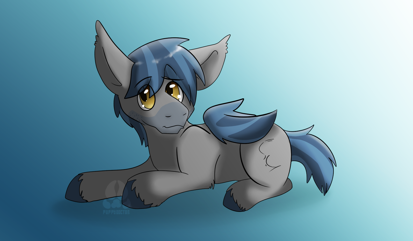 #619285 - safe, artist:puppydoctor, oc, oc only, oc:sharpie fume, bat ...