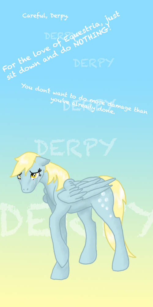 #643322 - safe, artist:sawnikbewm, derpy hooves, pegasus, pony, g4 ...