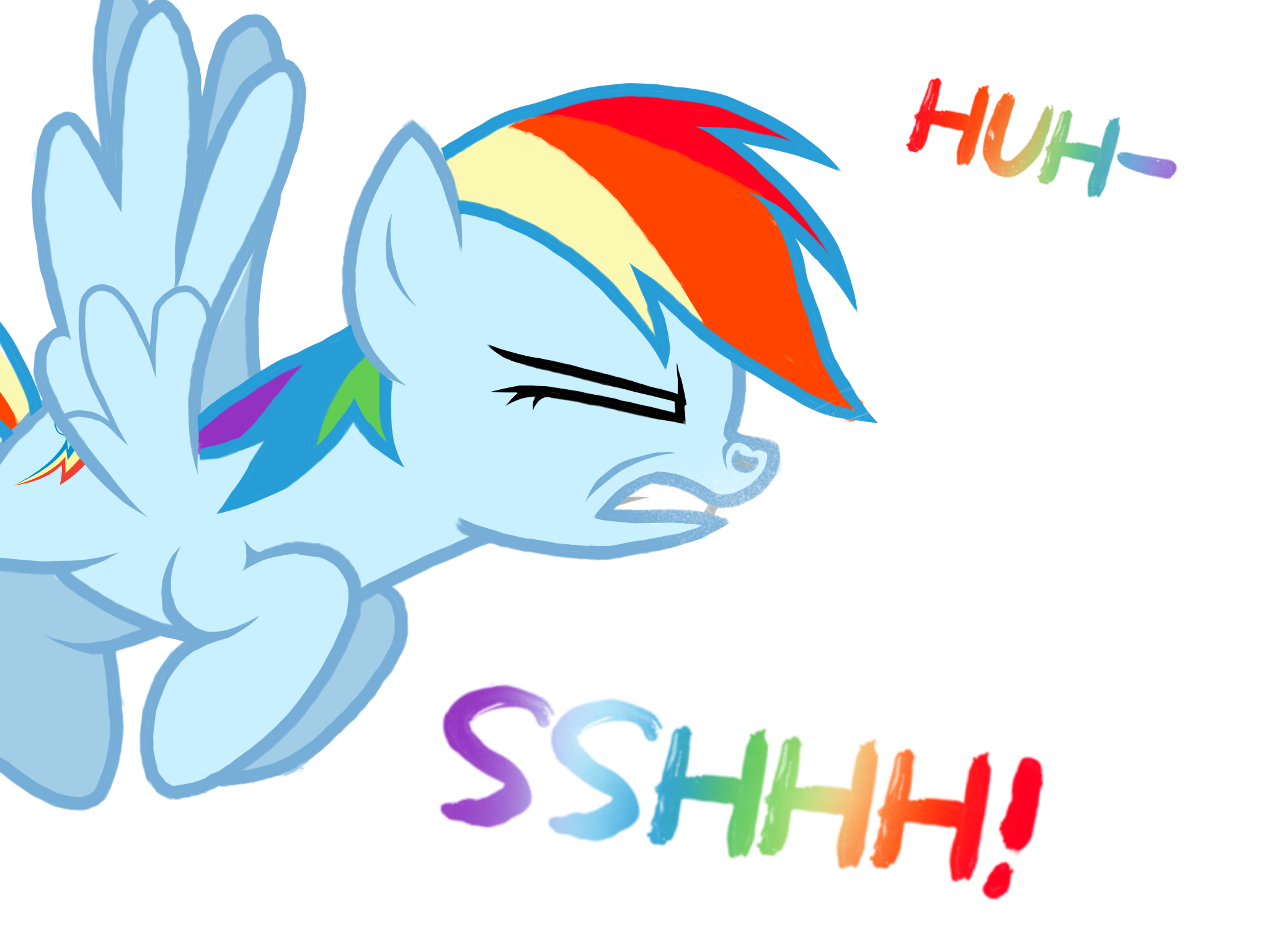 #661773 - safe, artist:proponypal, rainbow dash, female, fetish, mucus ...