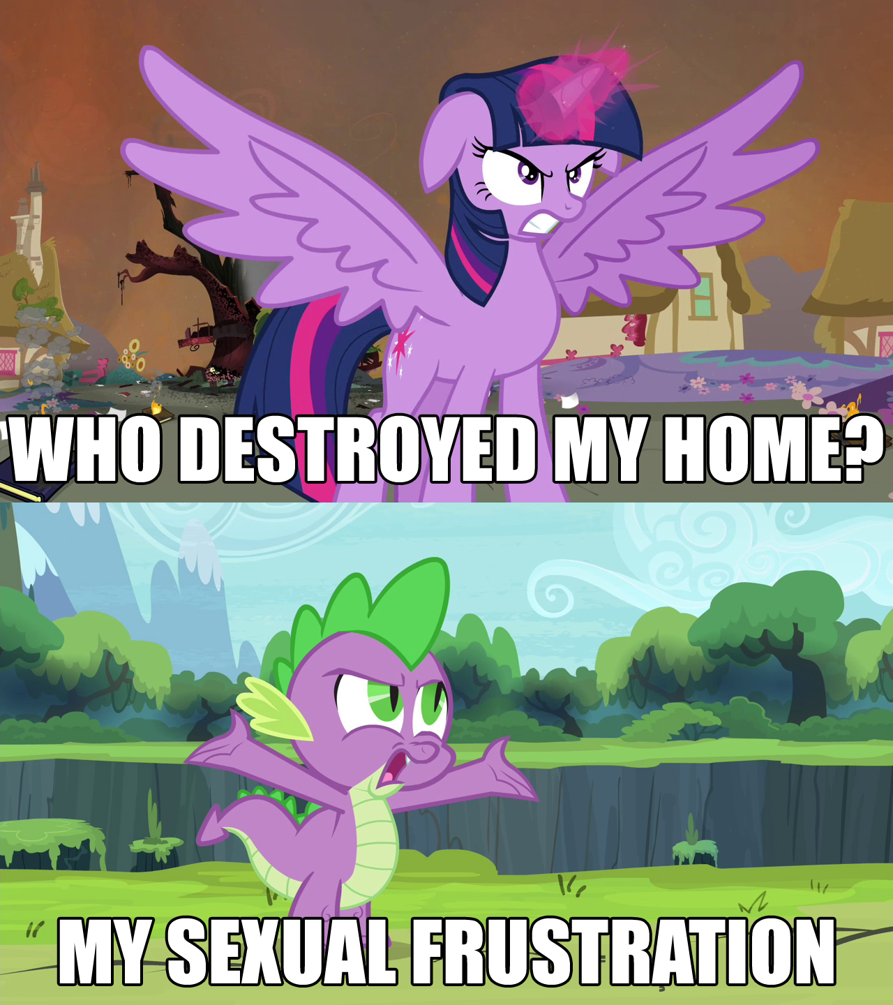 Funny Little Idea - Spike's Harems - Fimfiction