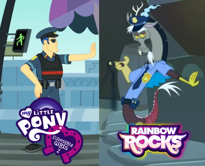 #676542 - safe, screencap, discord, officer pootang mang, equestria ...