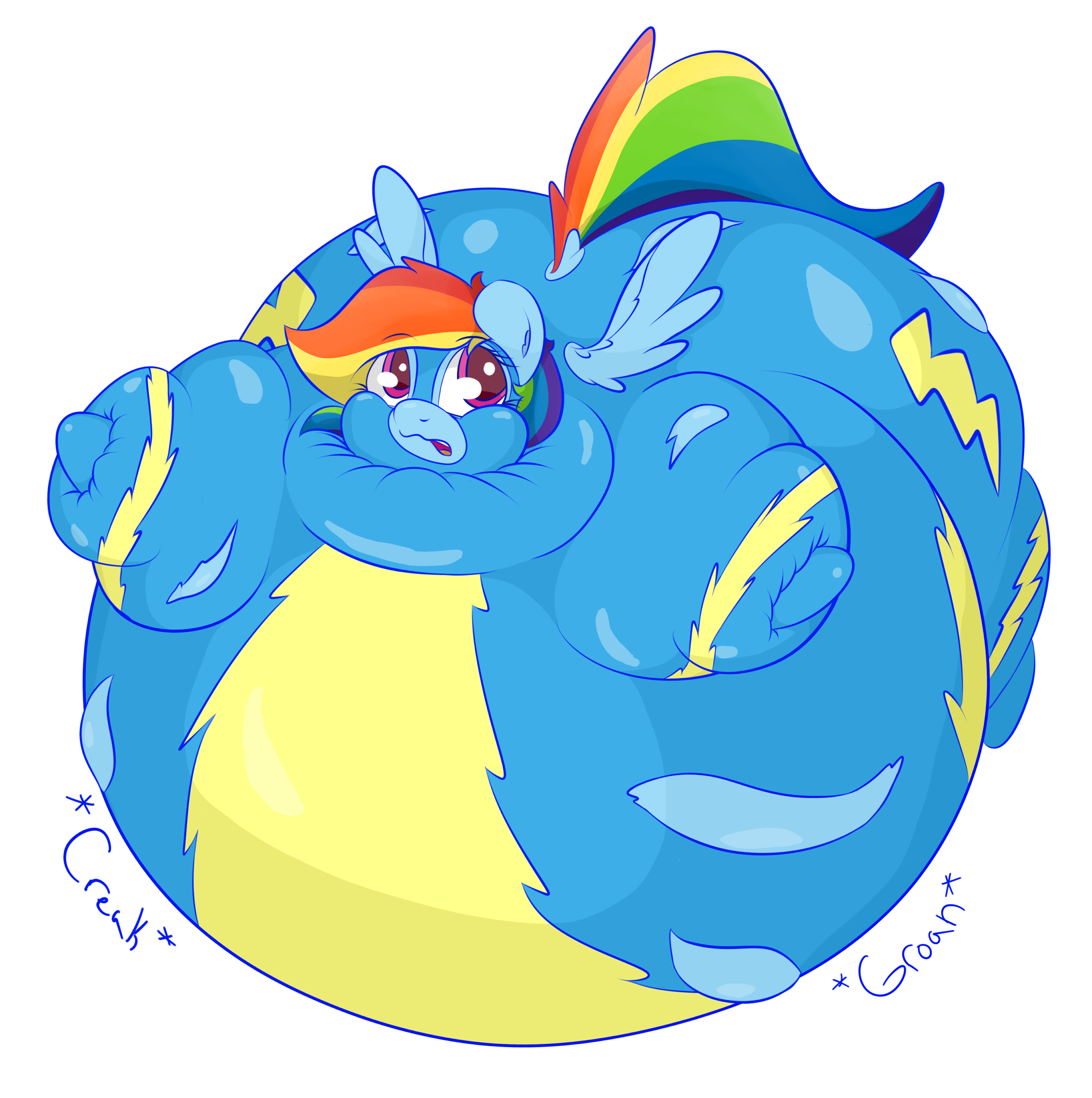 #677923 - questionable, artist:graphenescloset, rainbow dash, pegasus ...