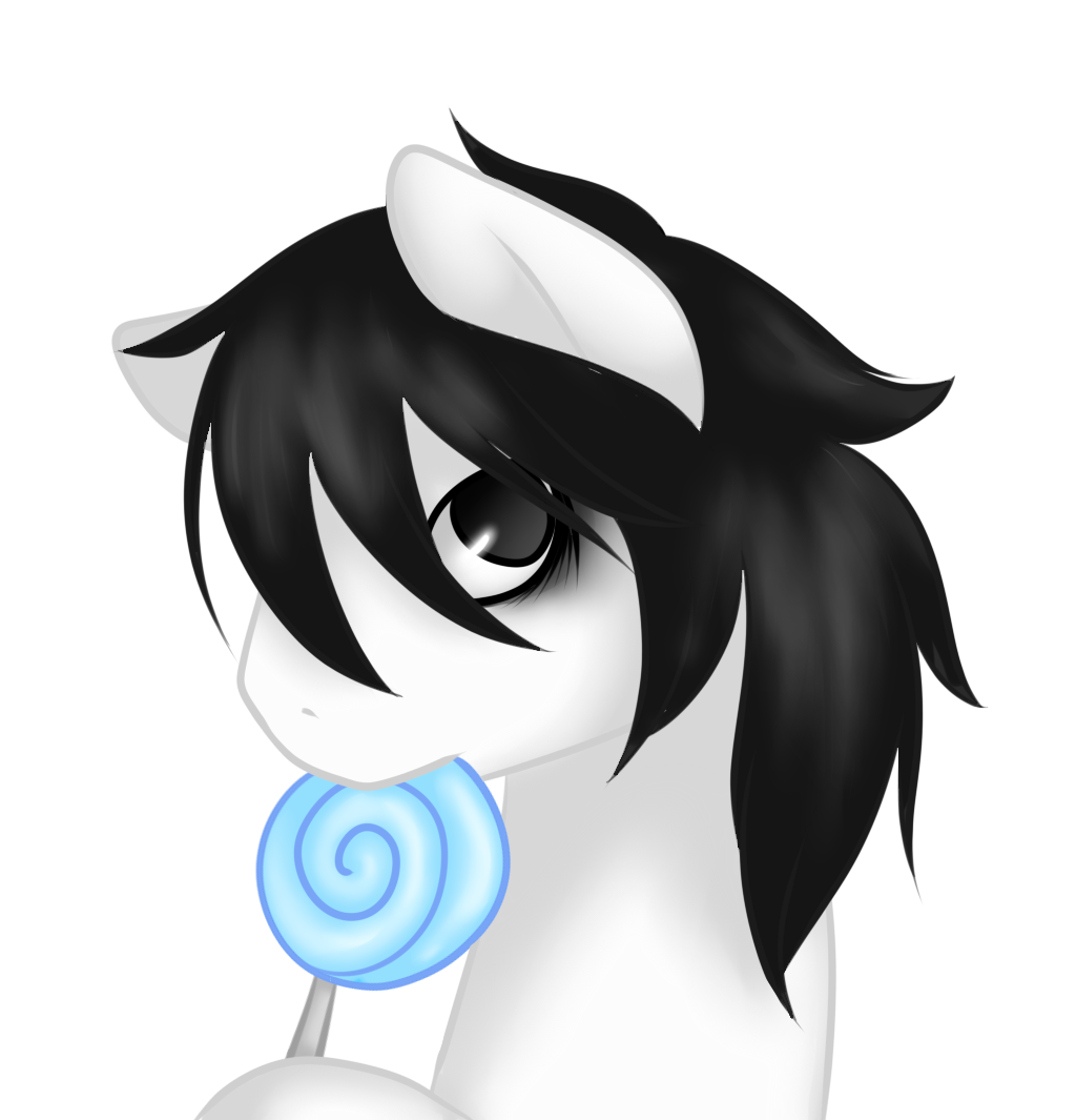 #681726 - safe, artist:mondlichtkatze, pony, death note, l, male ...