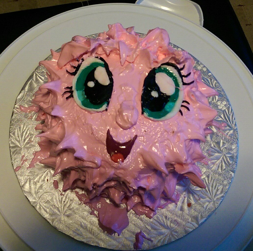 #681733 - safe, oc, oc only, oc:fluffle puff, cake, food, food art, irl ...