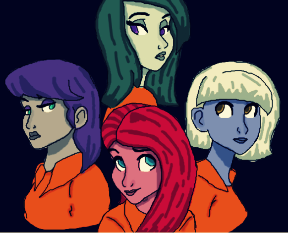 #668101 - safe, artist:ric-m, limestone pie, marble pie, maud pie ...