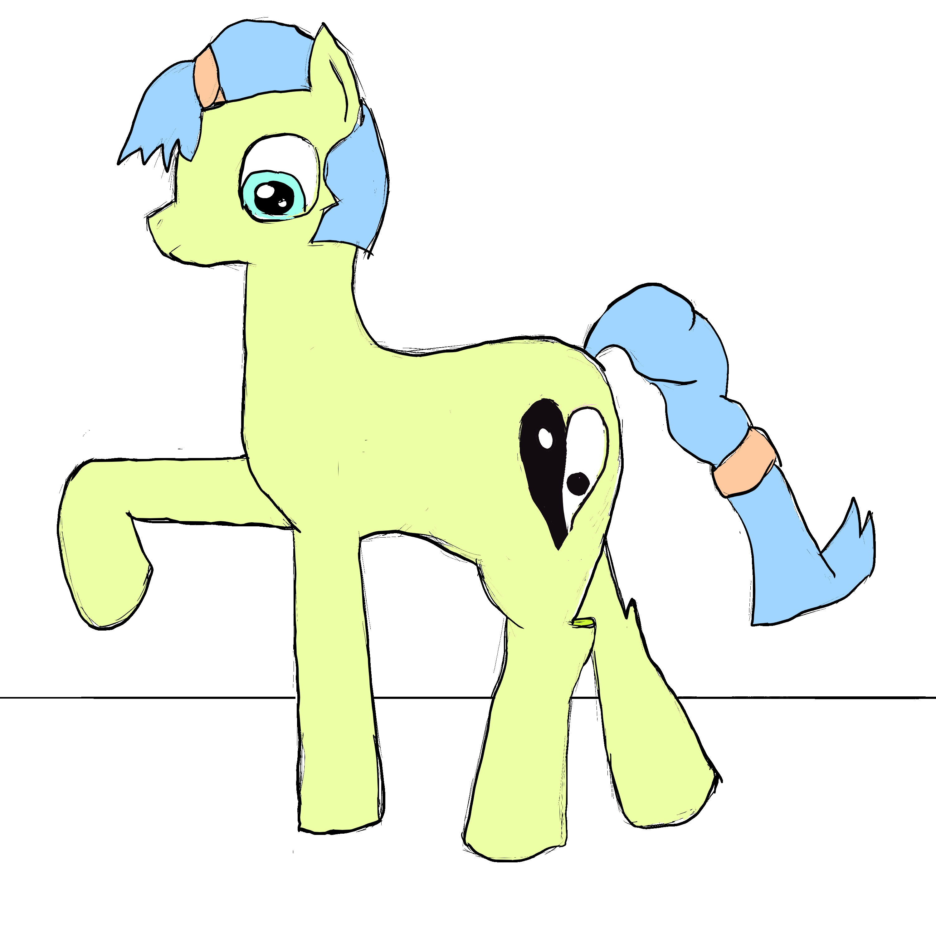 #668572 - safe, oc, oc only, oc:yin-yang, high res, solo - Derpibooru