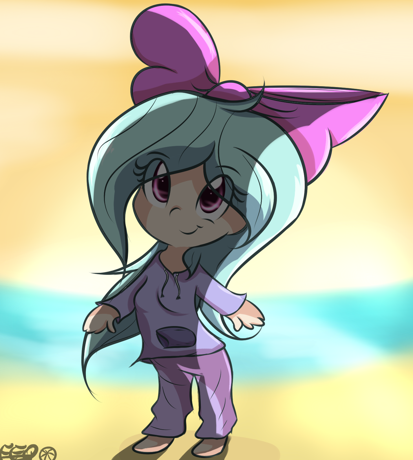 #695853 - safe, artist:freefraq, flitter, human, g4, chibi, cute ...