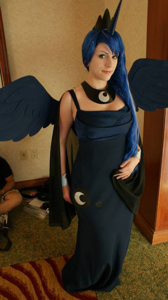 #712499 - safe, princess luna, human, cosplay, irl, irl human, photo ...