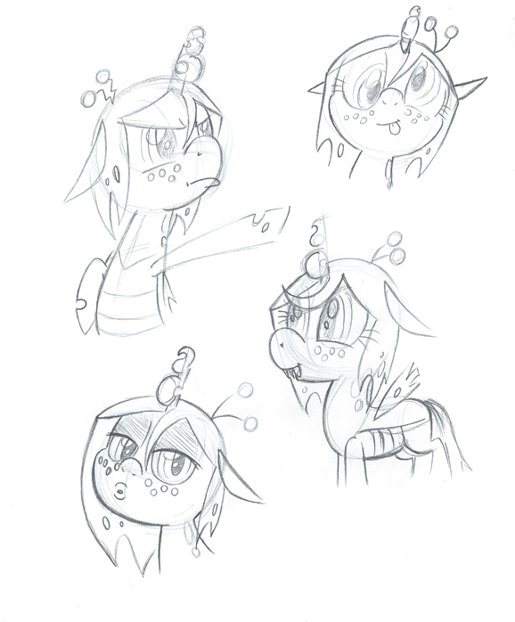 #719320 - safe, artist:syggie, queen chrysalis, changeling, changeling ...