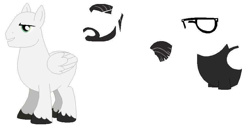 #727593 - safe, artist:selenaede, nightjar, pegasus, pony, g4, bald ...