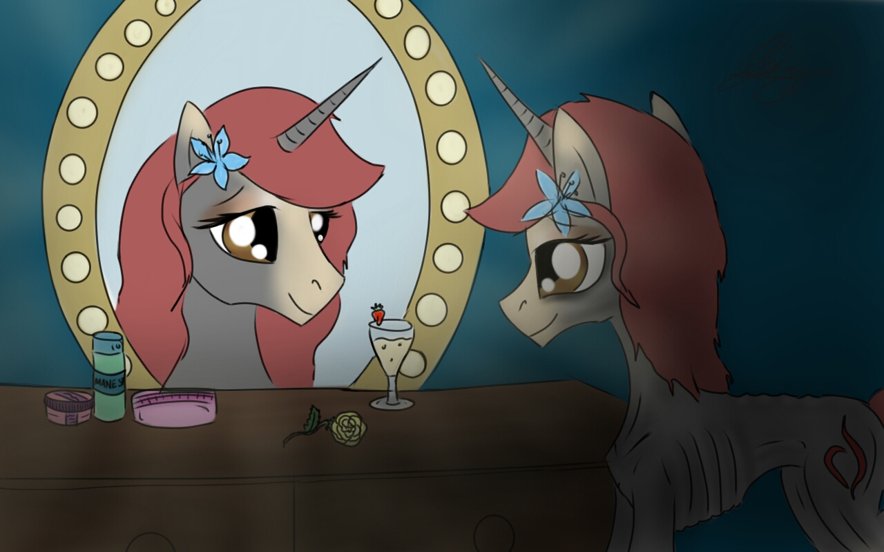 #728548 - grimdark, artist:frogmellamogz, oc, oc only, oc:anna rexia ...