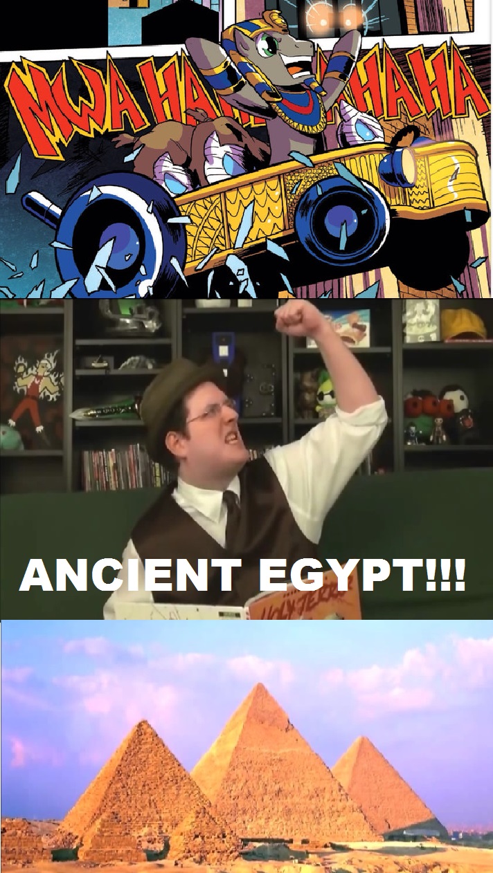 #729500 - safe, pharaoh phetlock, idw, ancient egypt, atop the fourth ...