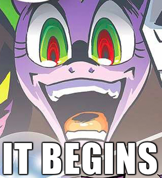 #715139 - safe, mane-iac, idw, faic, female, image macro, it begins ...