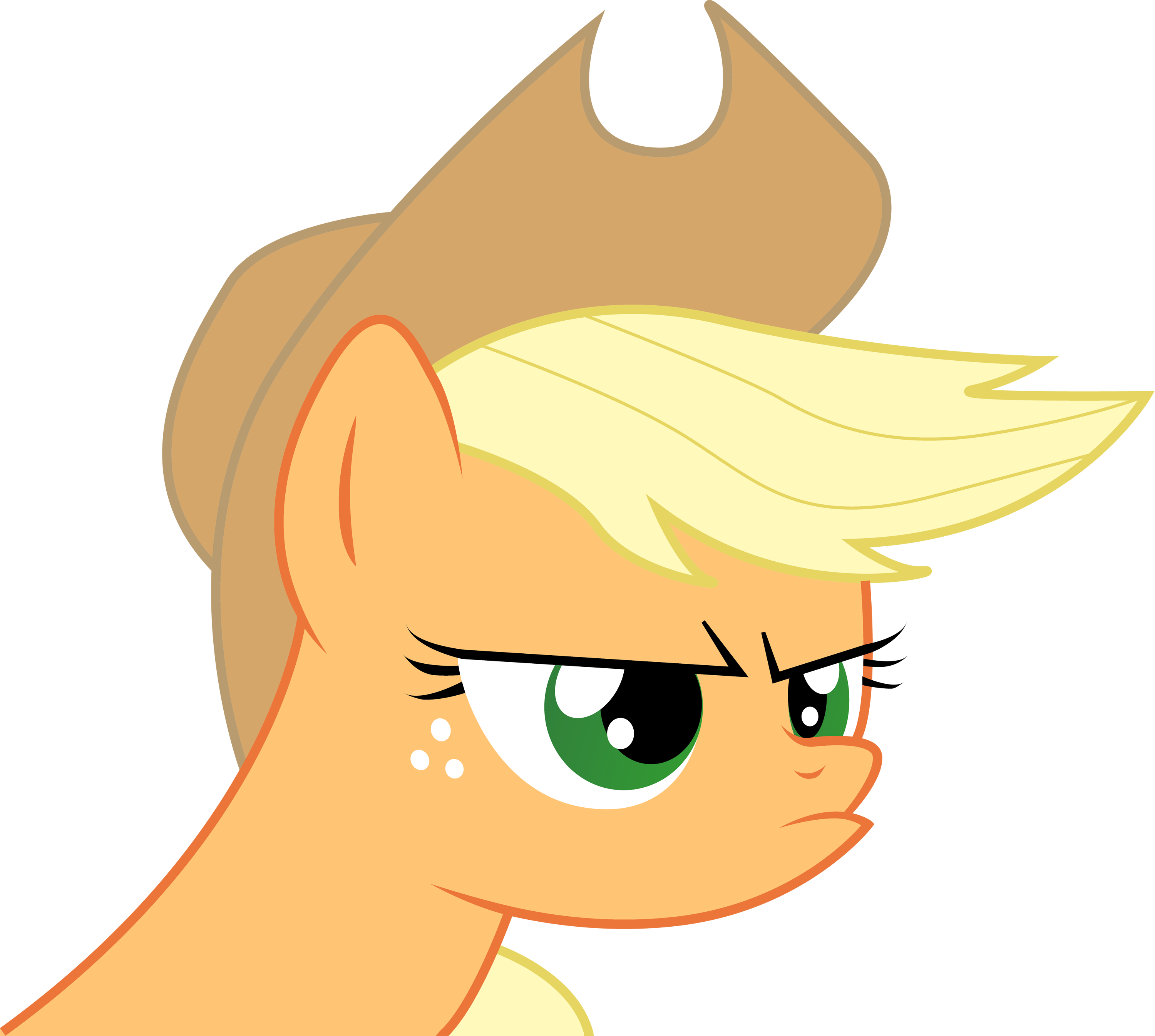 #717793 - safe, artist:candy-muffin, applejack, the last roundup ...