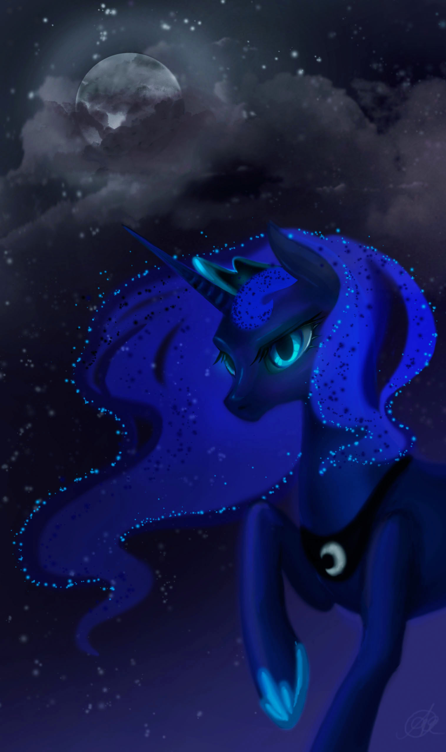 #800107 - dead source, safe, artist:colorfullinside, princess luna, g4 ...
