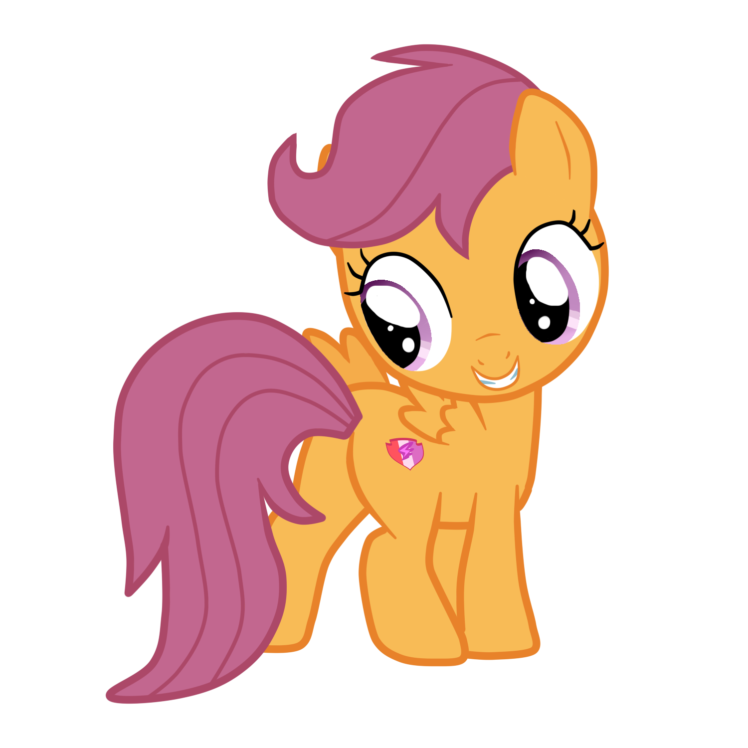 #998960 - safe, artist:topaz7373, scootaloo, pegasus, pony, crusaders ...