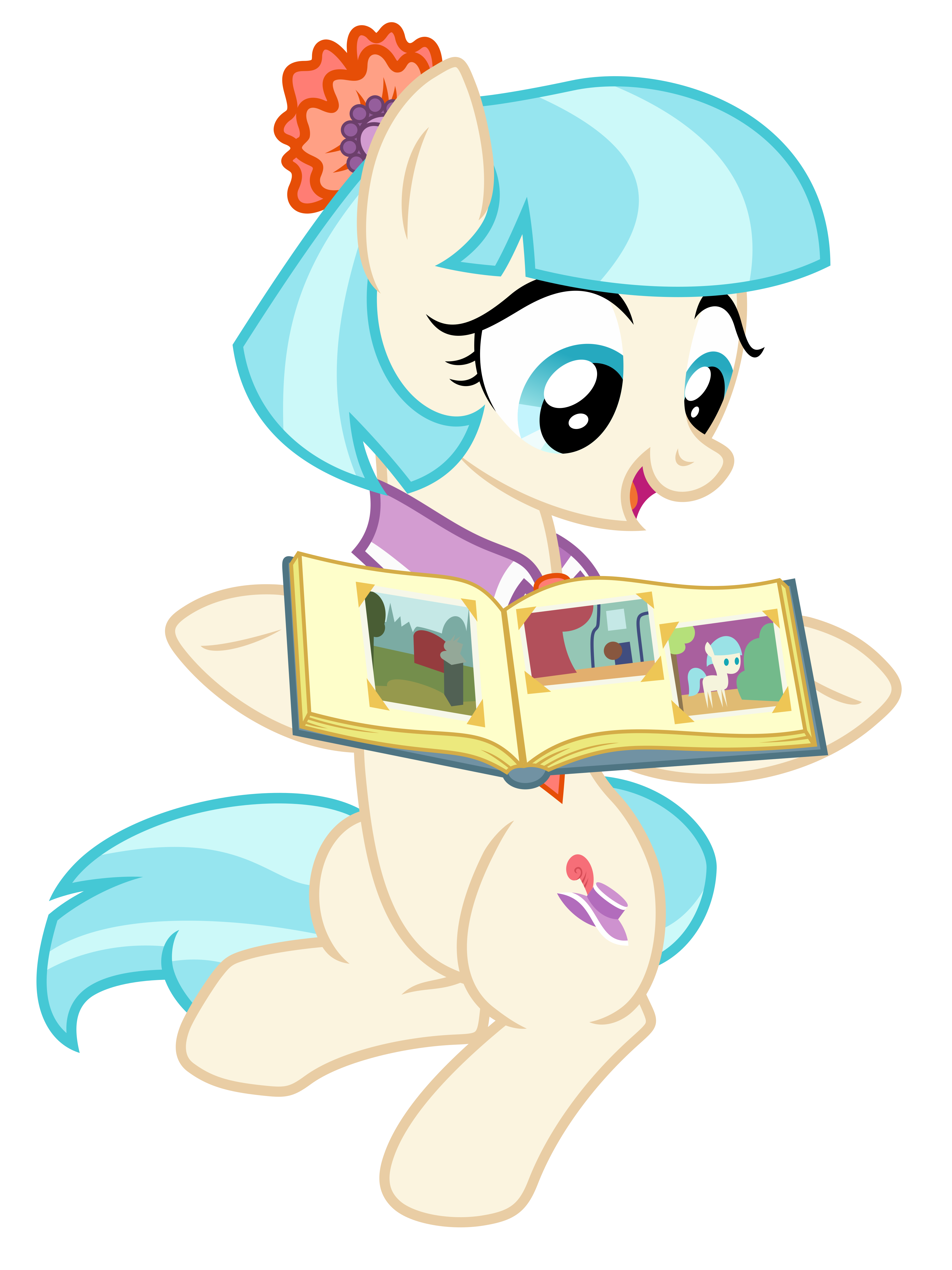 #1007027 - safe, artist:reginault, coco pommel, earth pony, pony, g4 ...