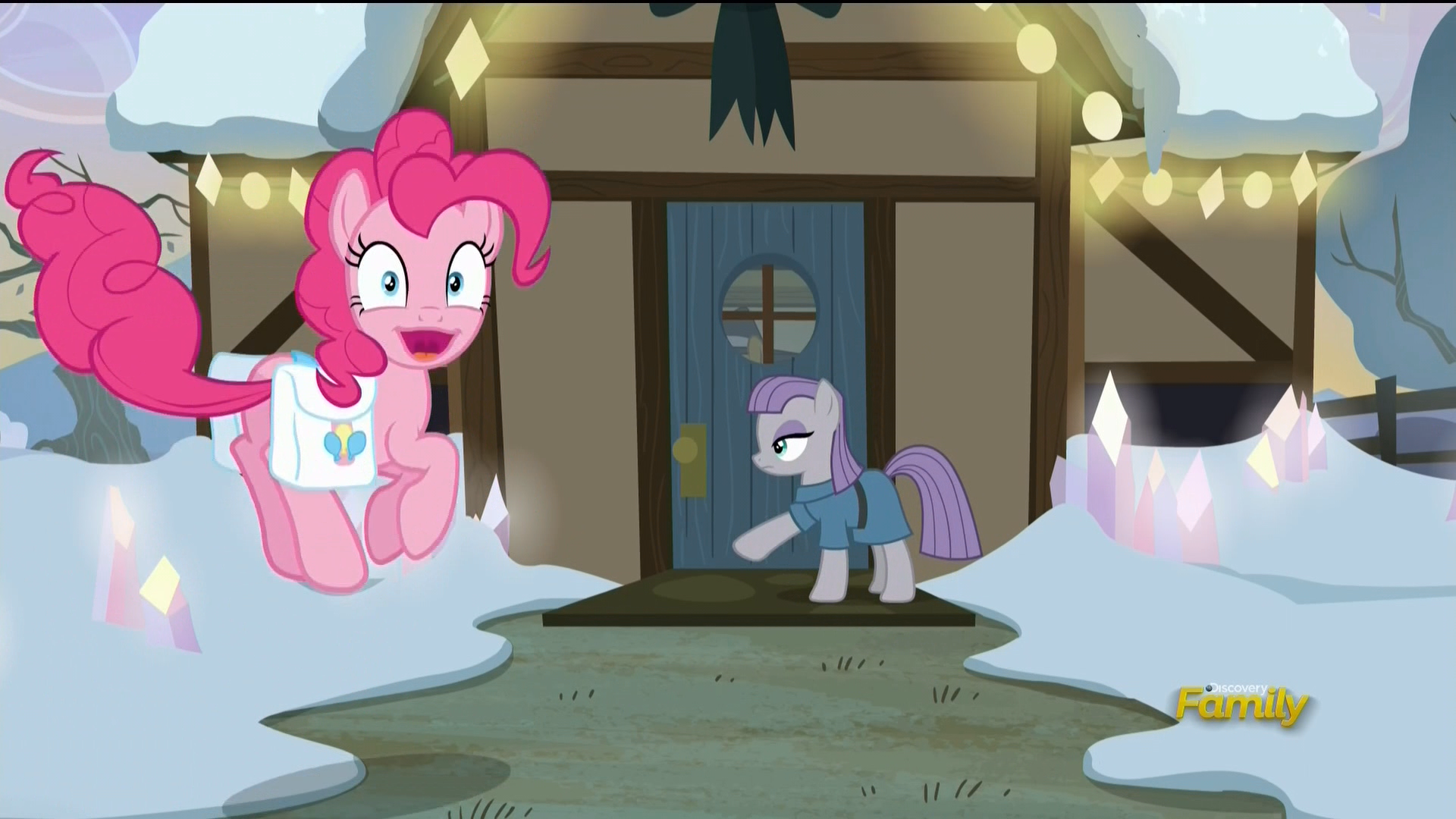 #1008776 - safe, screencap, maud pie, pinkie pie, earth pony, pony, g4 ...