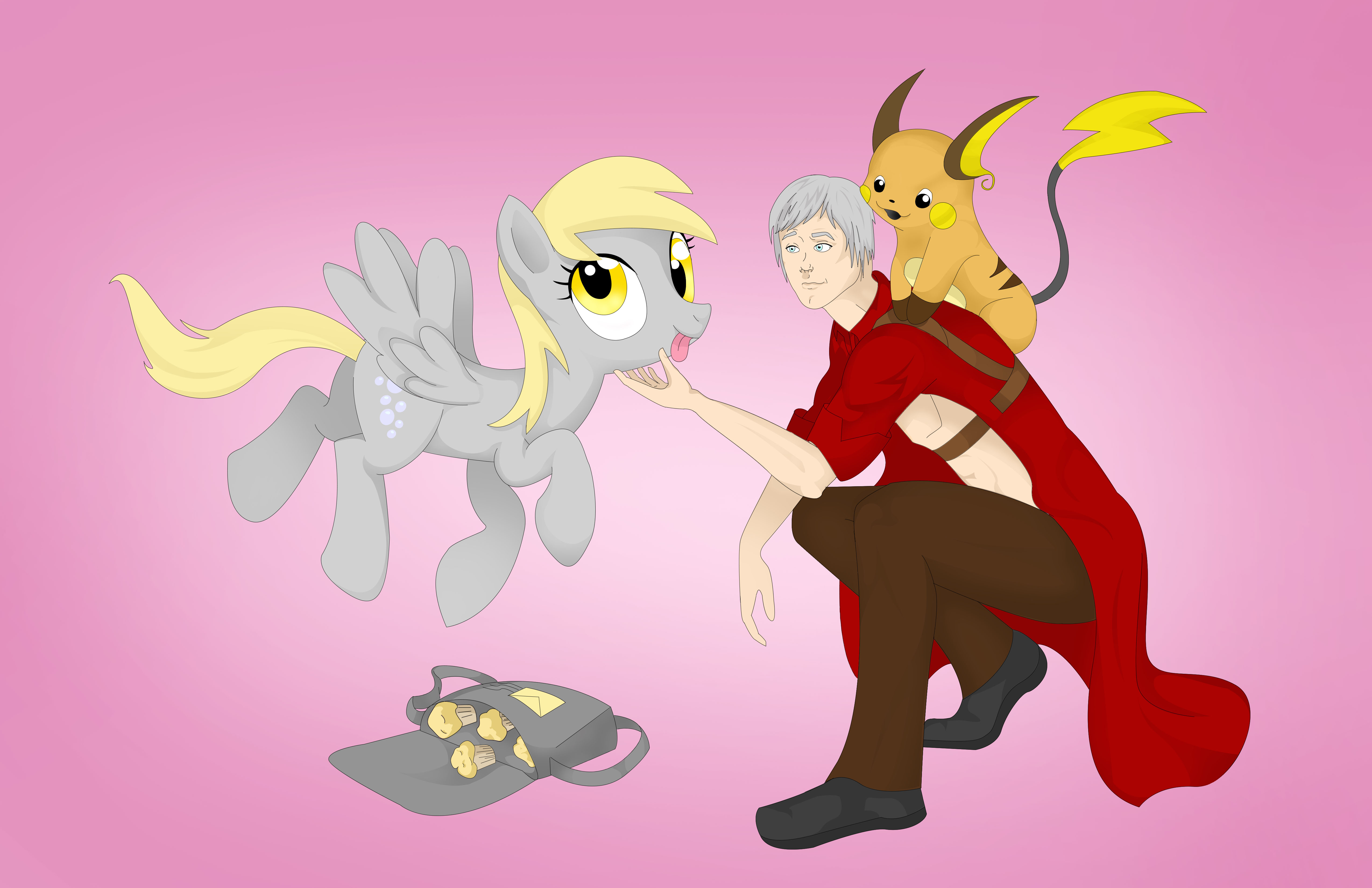 #1013962 - safe, artist:mutantmuffinart, derpy hooves, pegasus, pony ...