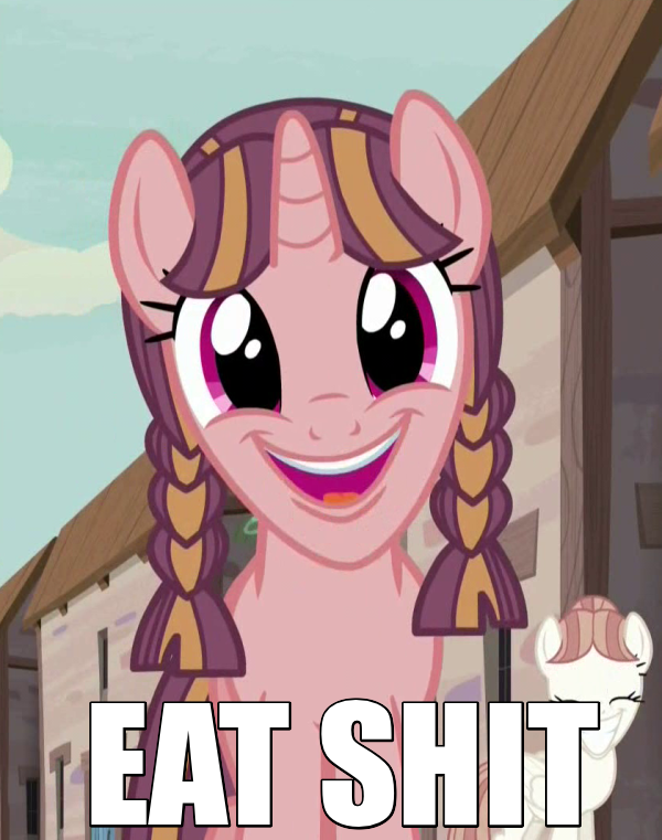 #1014380 - safe, edit, edited screencap, screencap, bacon braids, the ...