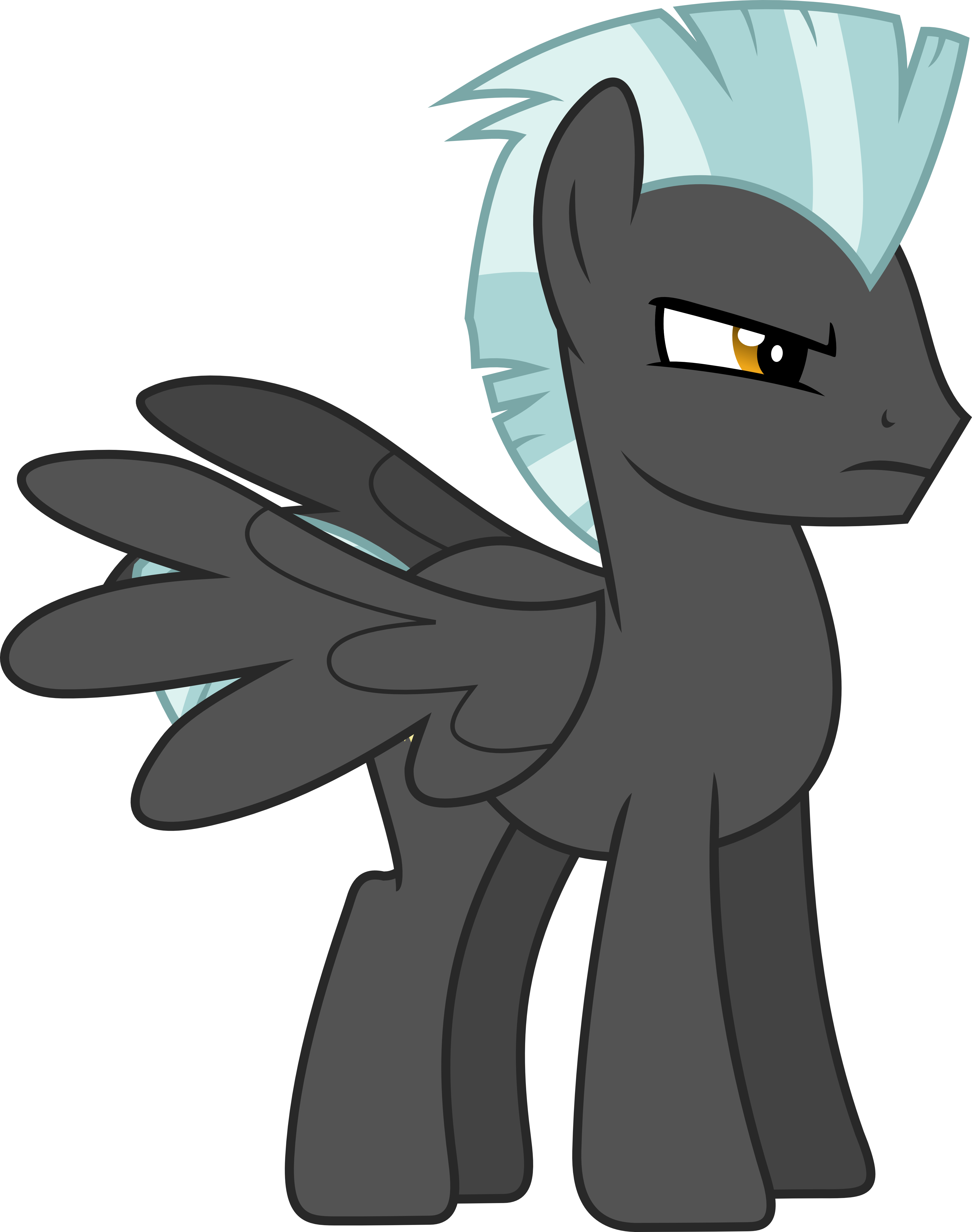 #1023588 - safe, artist:landmark520, thunderlane, pegasus, pony, g4 ...