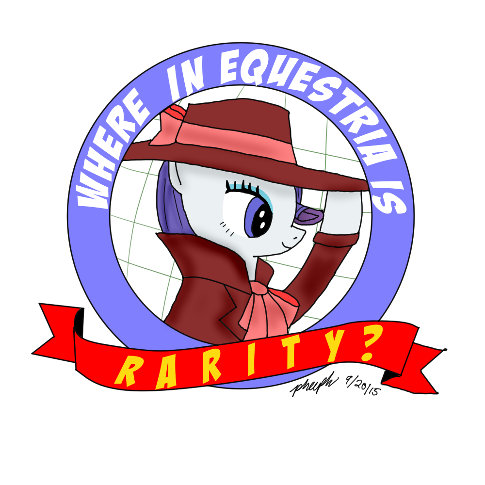 #1017895 - safe, artist:pheeph, rarity, g4, rarity investigates, carmen ...