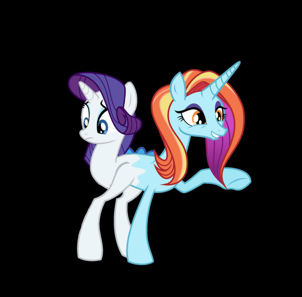 #1049811 - conjoined, fusion, girafarig, pokémon, rarity, safe, sassy ...