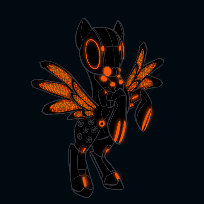 #827725 - safe, artist:iceheartt, pony, black guard, ponified, solo ...