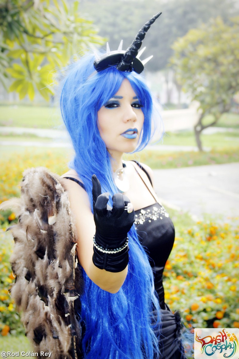 #849739 - safe, artist:dashcosplay, princess luna, human, cosplay, irl ...