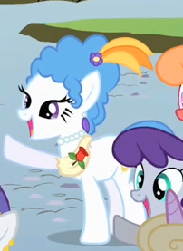 #850195 - safe, screencap, downdraft, majesty (g4), rarity, tiger lily ...