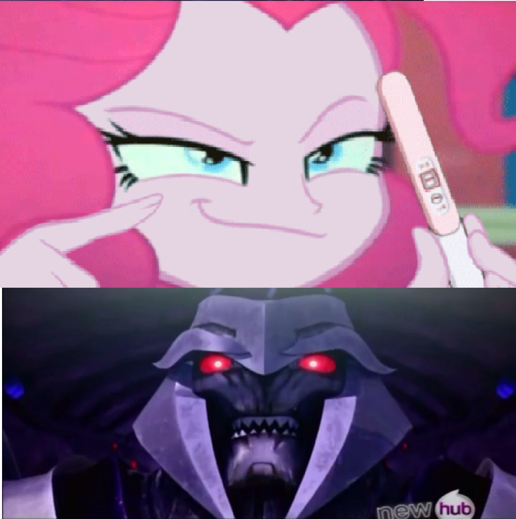 #857695 - safe, edit, edited screencap, screencap, pinkie pie ...