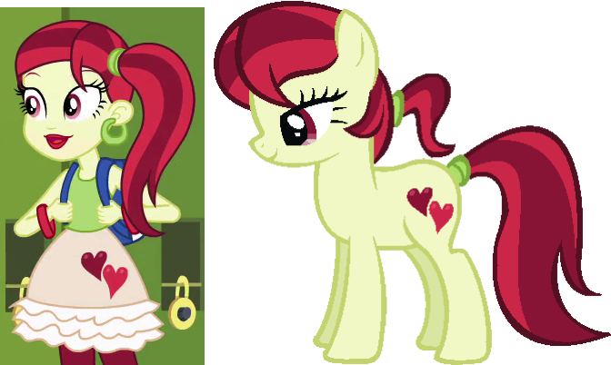 #860248 - safe, artist:pumpkinpiecrazy, rose heart, pony, equestria ...