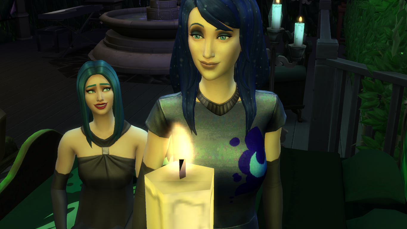 #844571 - safe, princess luna, queen chrysalis, 3d, the sims, the sims ...