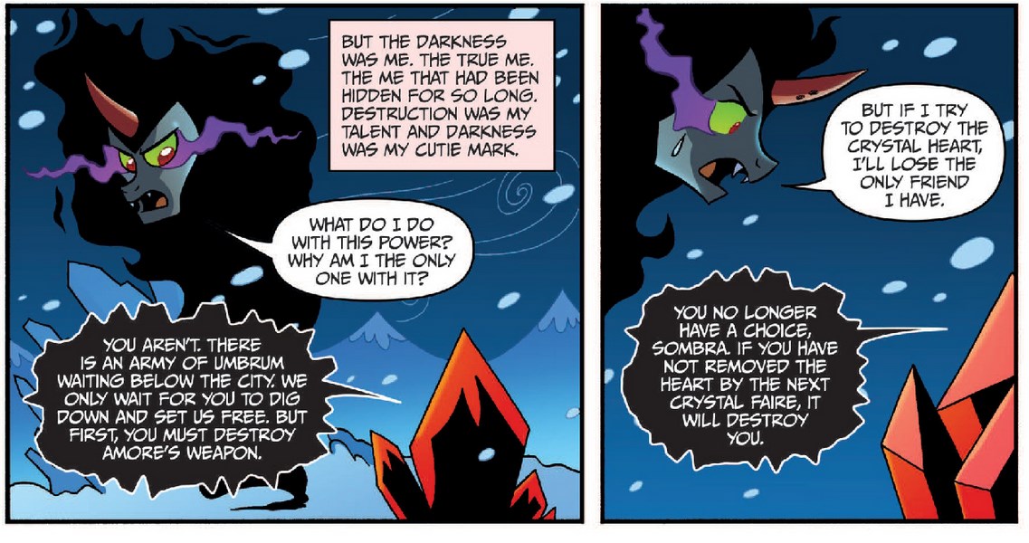 #861985 - safe, idw, official comic, king sombra, pony, umbrum, unicorn ...