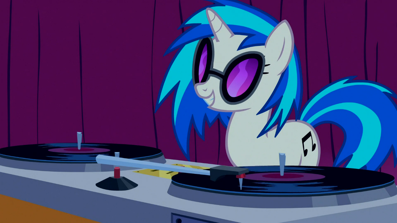 #875009 - safe, screencap, dj pon-3, vinyl scratch, g4, my little pony ...