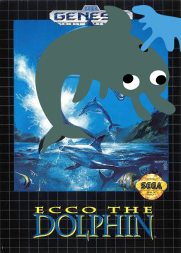 #877155 - safe, bloom and gloom, derp, derphin, derpy fins, ecco the ...