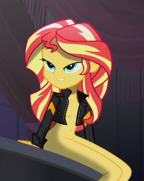 865676 Suggestive Edit Edited Screencap Screencap Sunset Shimmer