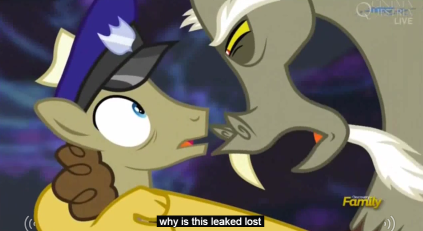 #897382 - safe, screencap, discord, parcel post, post haste, earth pony ...